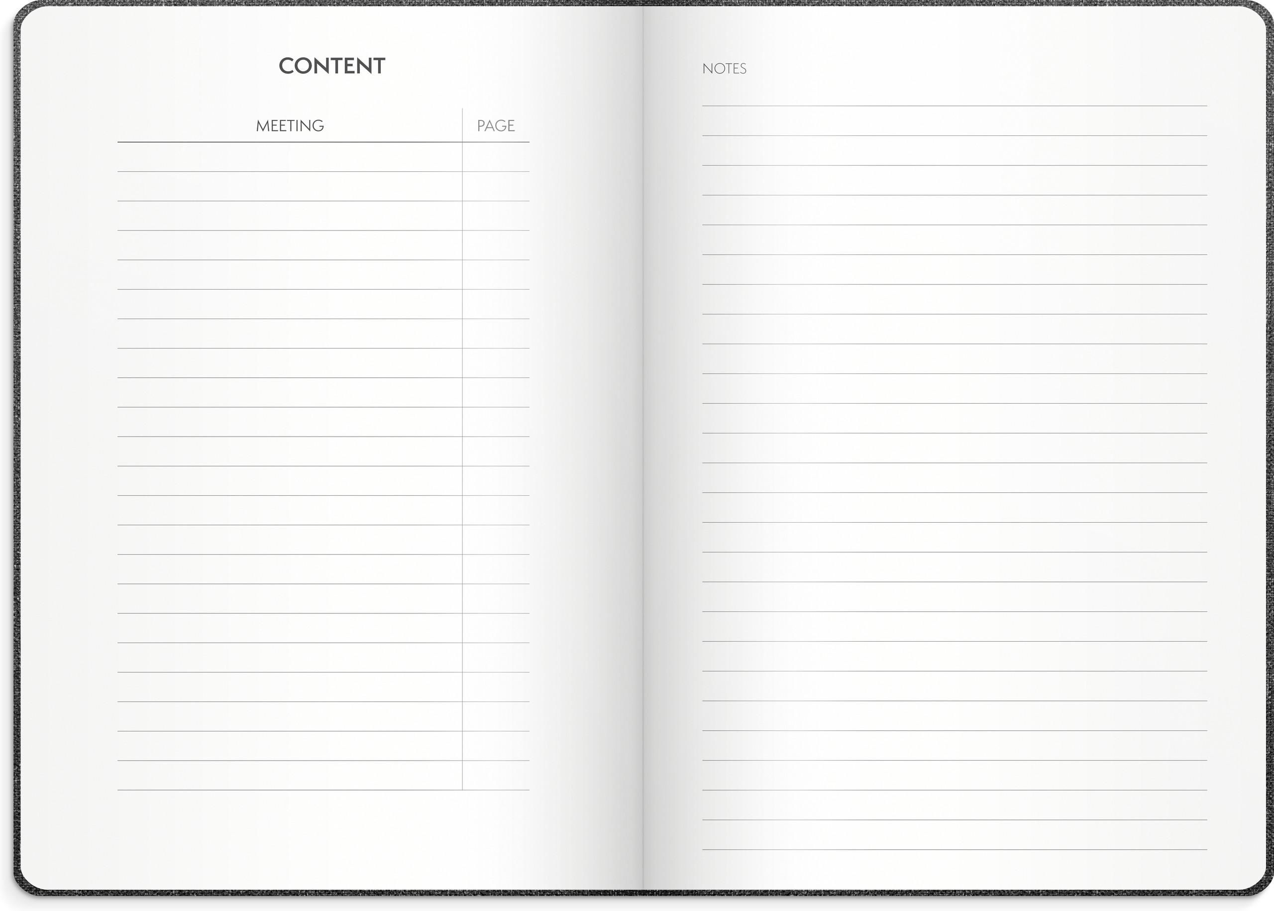 Almanacka Meeting Journal | Carepa