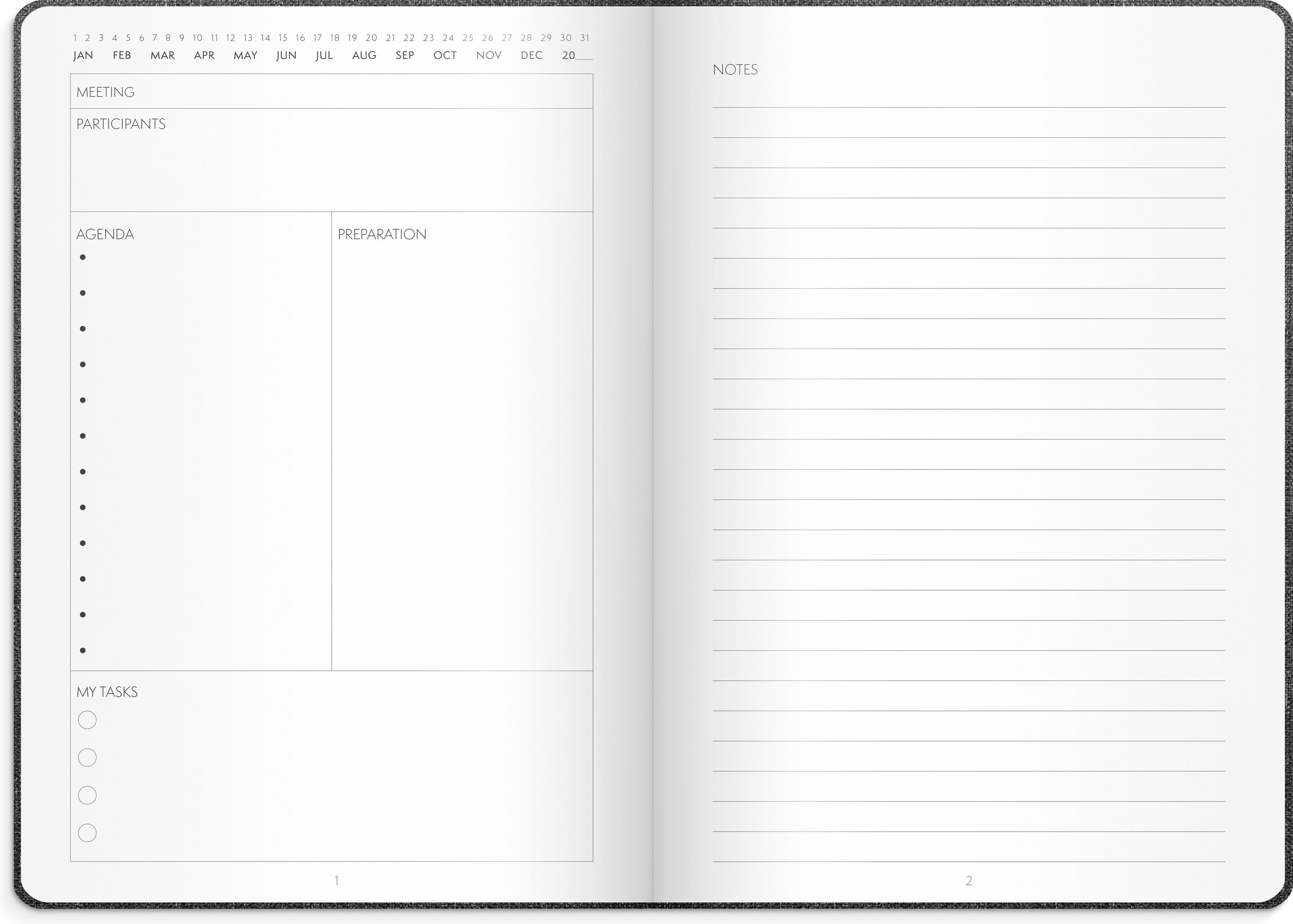 Almanacka Meeting Journal | Carepa