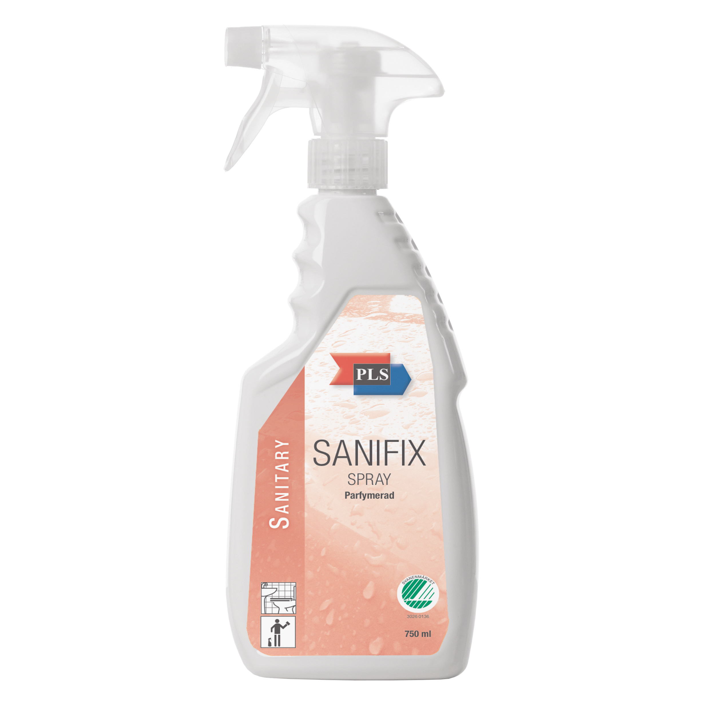 Sanitetsrengöring Sanifix 750ml | Carepa