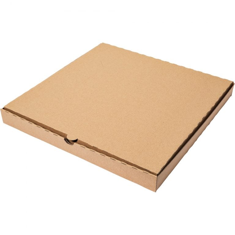 Pizzakartong brun well 30x30x3,5cm 100/fp | Carepa